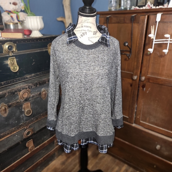 Derek Heart | Tops | Ladies Derek Hearts Plus Shirt | Poshmark